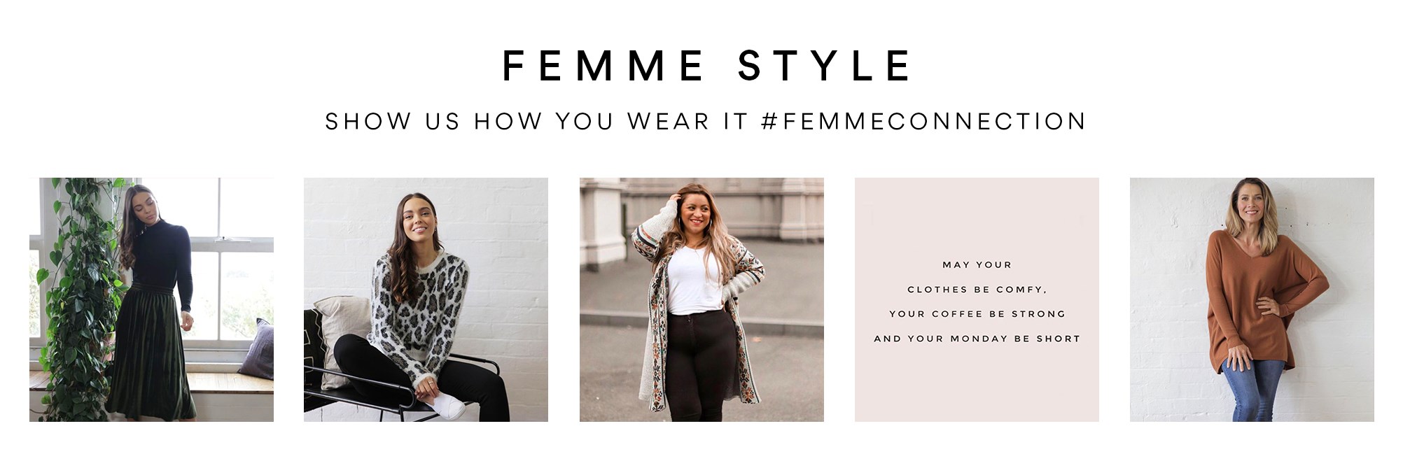 Women's Clothing | Ladies Fashion Clothing Online | FEMME Connection