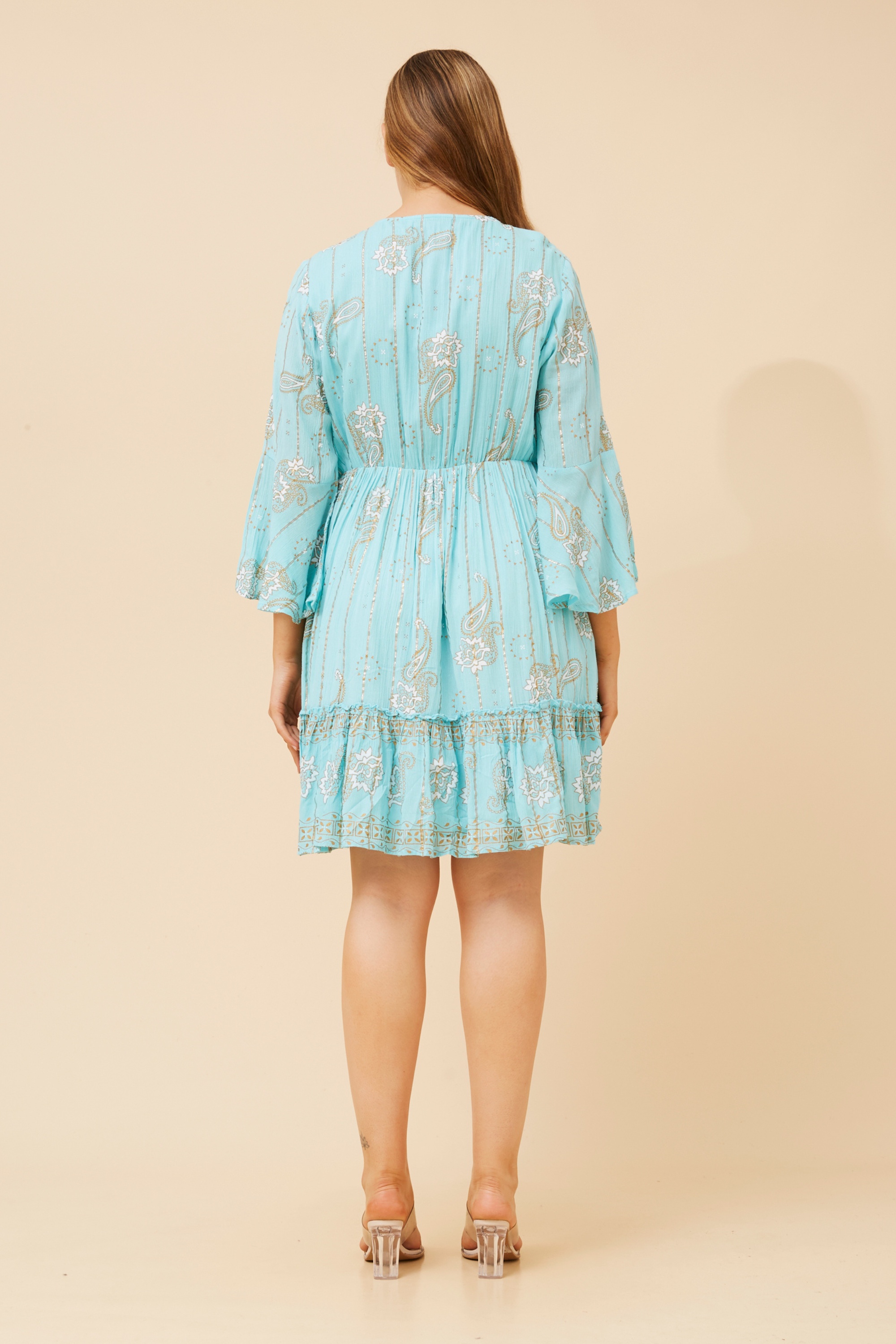 Jamelia paisley print dress & Buy Online & Femme Connection