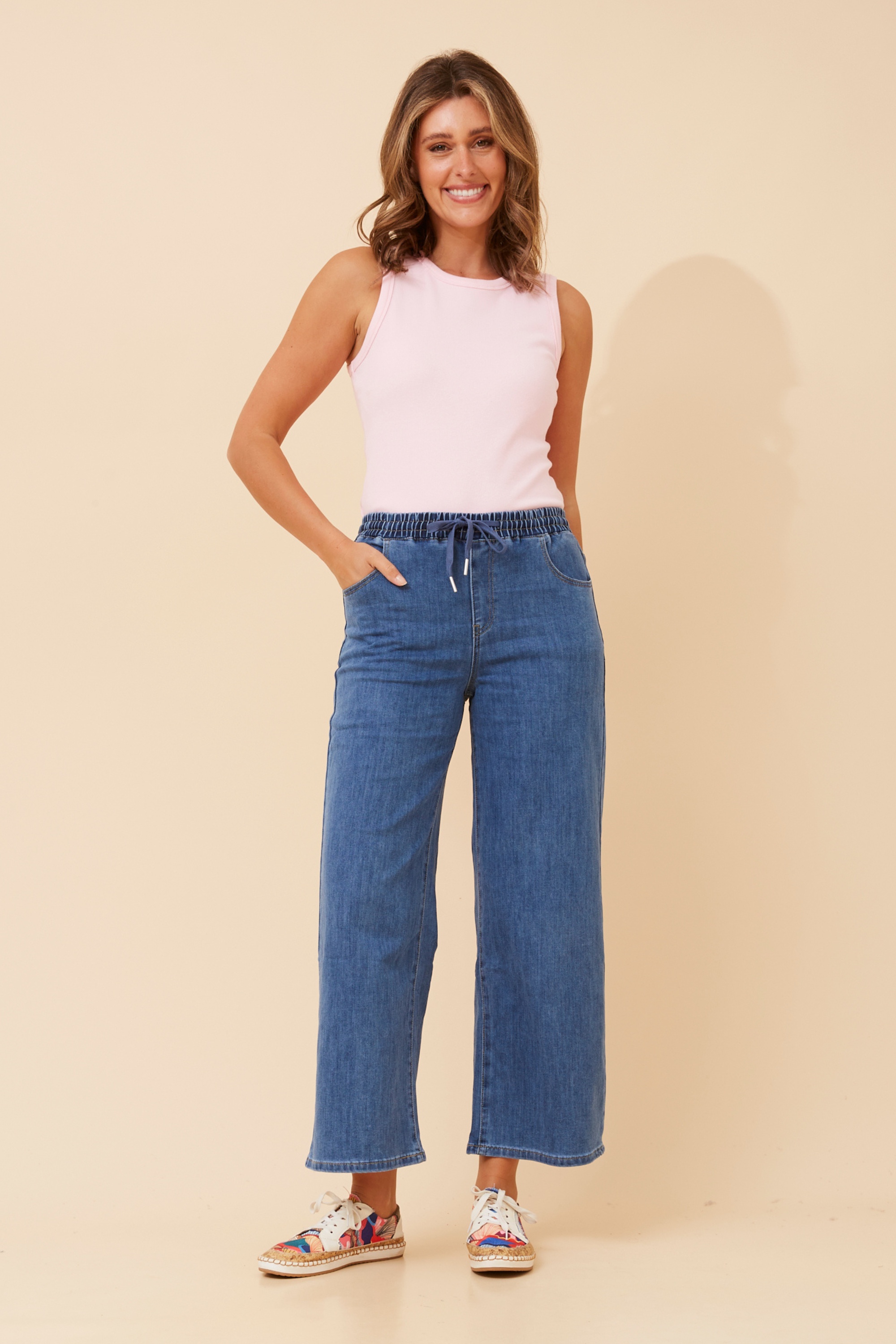 Omir denim pants & Buy Online & Femme Connection